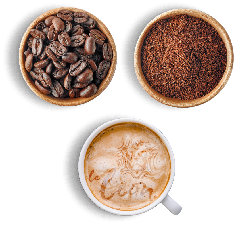 Nout Kafé en détail — Café le Lion