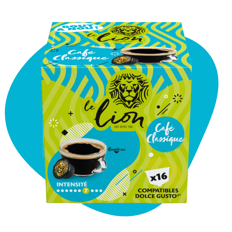 Capsules type Dolce Gusto – Classique — Café le Lion